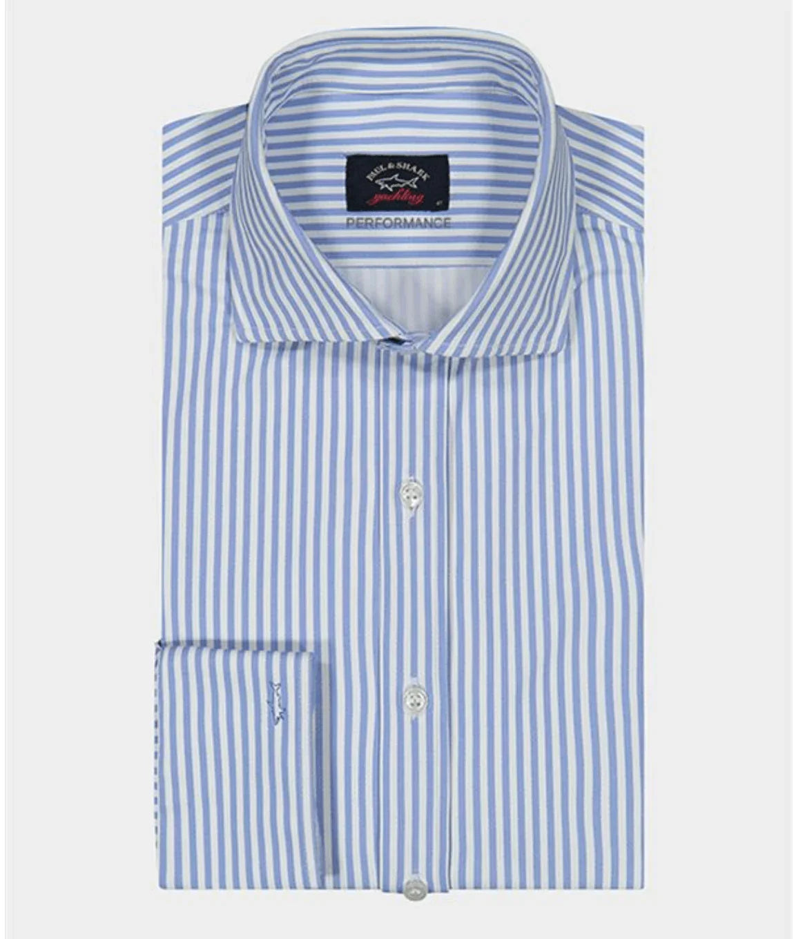 Paul & Shark - Chemise manches longues rayée Performance - J Fit – Le Capitaine D'a Bord