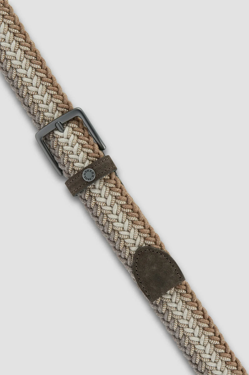 Paul and Shark - Multicolor elastic braided belt – Le Capitaine D'a Bord