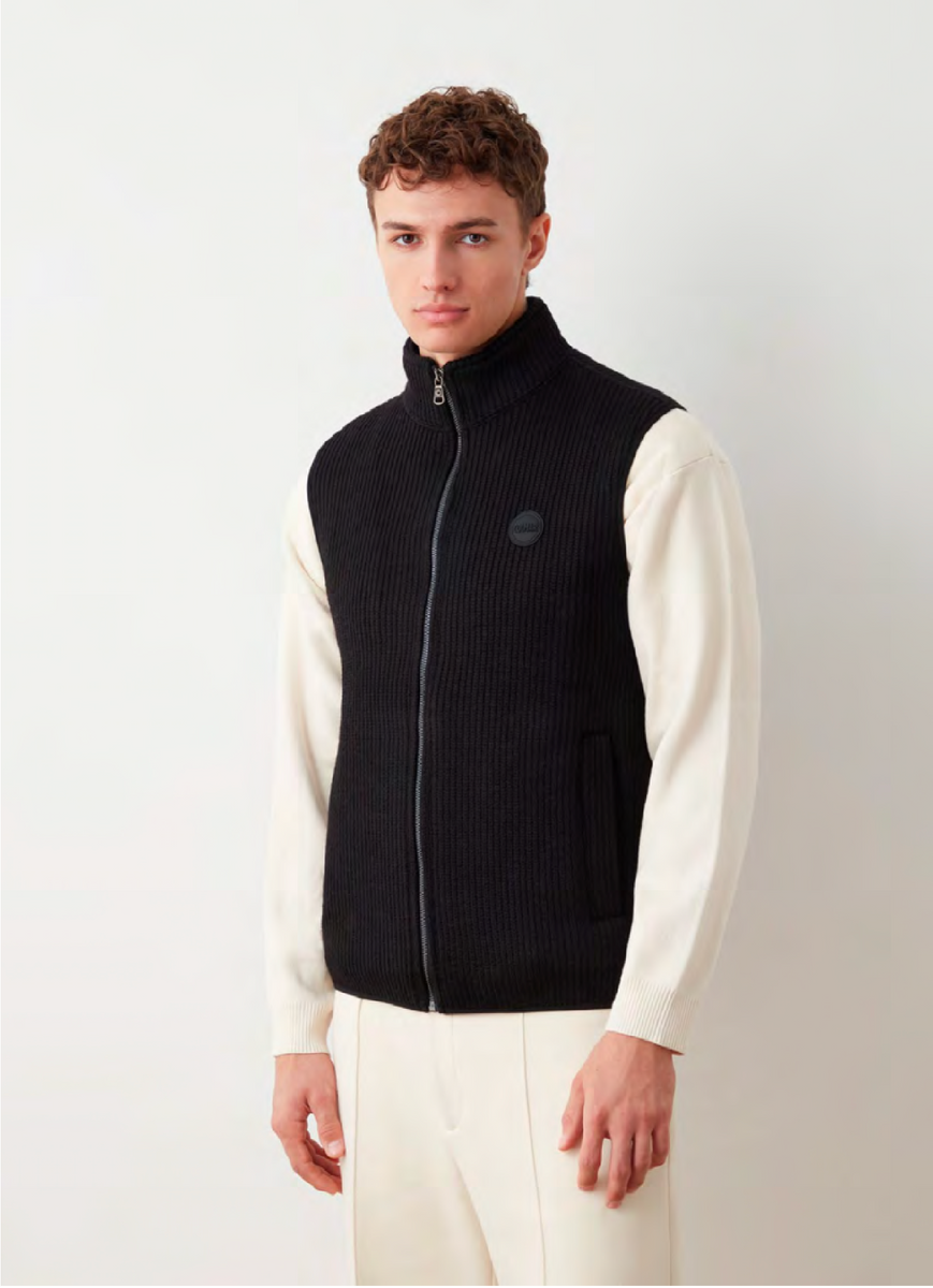 Colmar - Men's curly wool sleeveless jacket – Le Capitaine D'a Bord