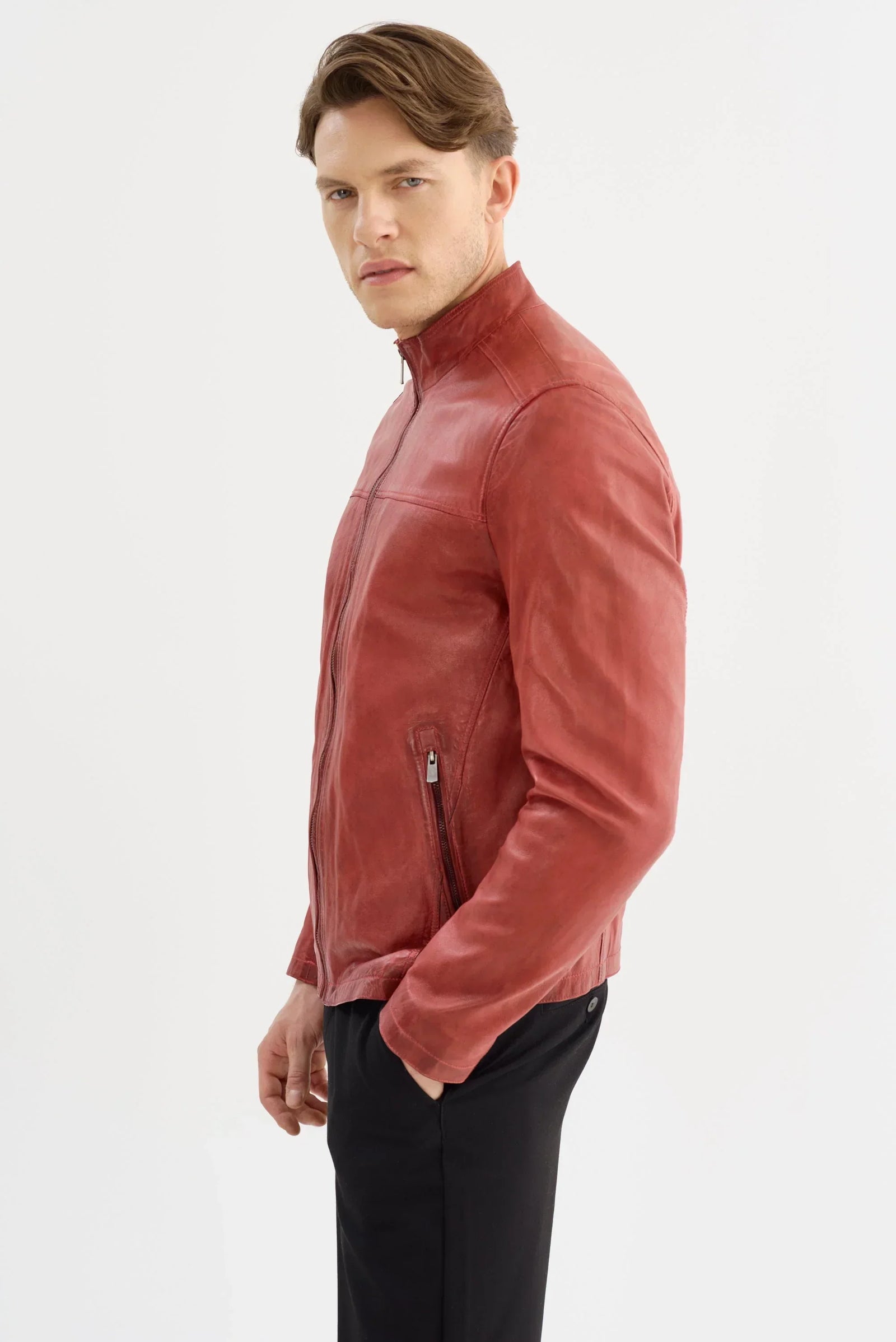 Regency - Lucio - Leather jacket – Le Capitaine D'a Bord