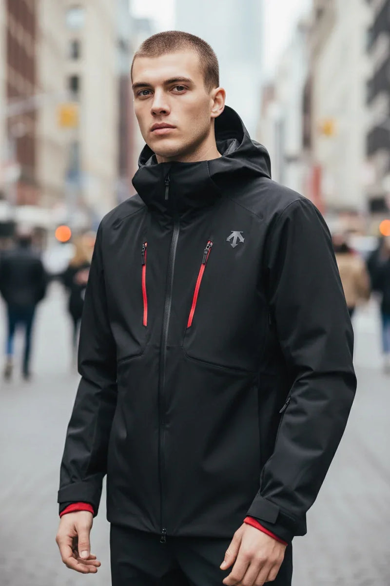 DESCENTE - Shoulder Padd Jacket - Manteau de ski doublé pour homme – Le Capitaine D'a Bord