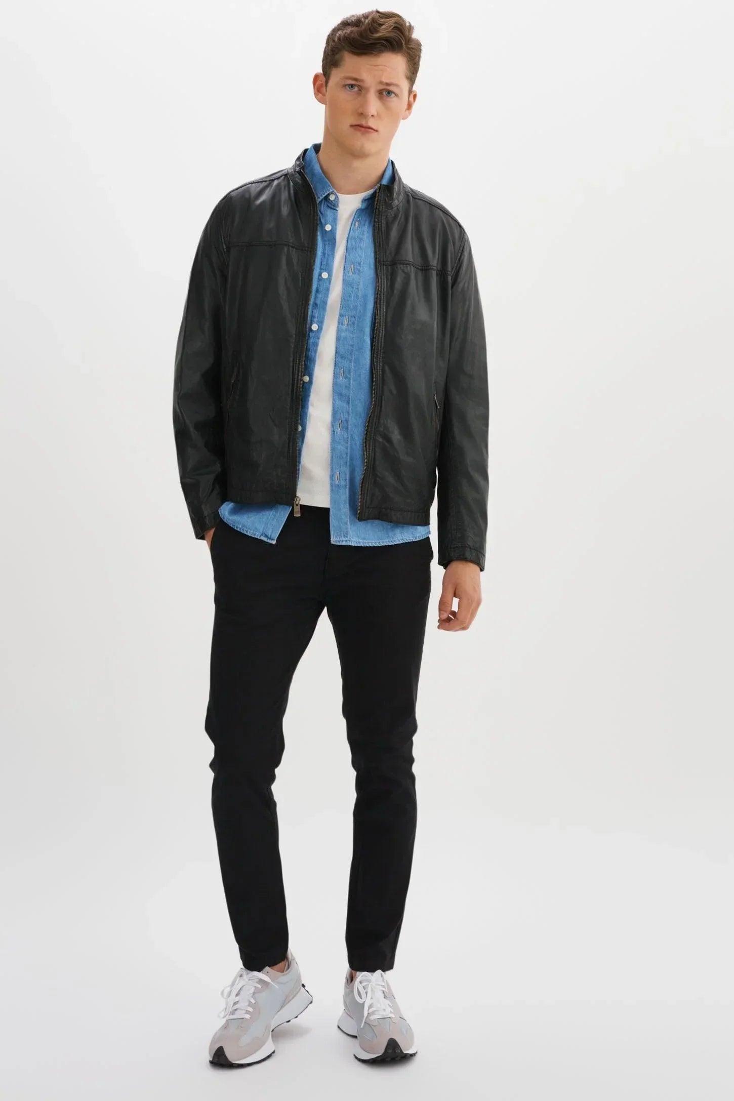 Regency - Lucio - Leather jacket – Le Capitaine D'a Bord
