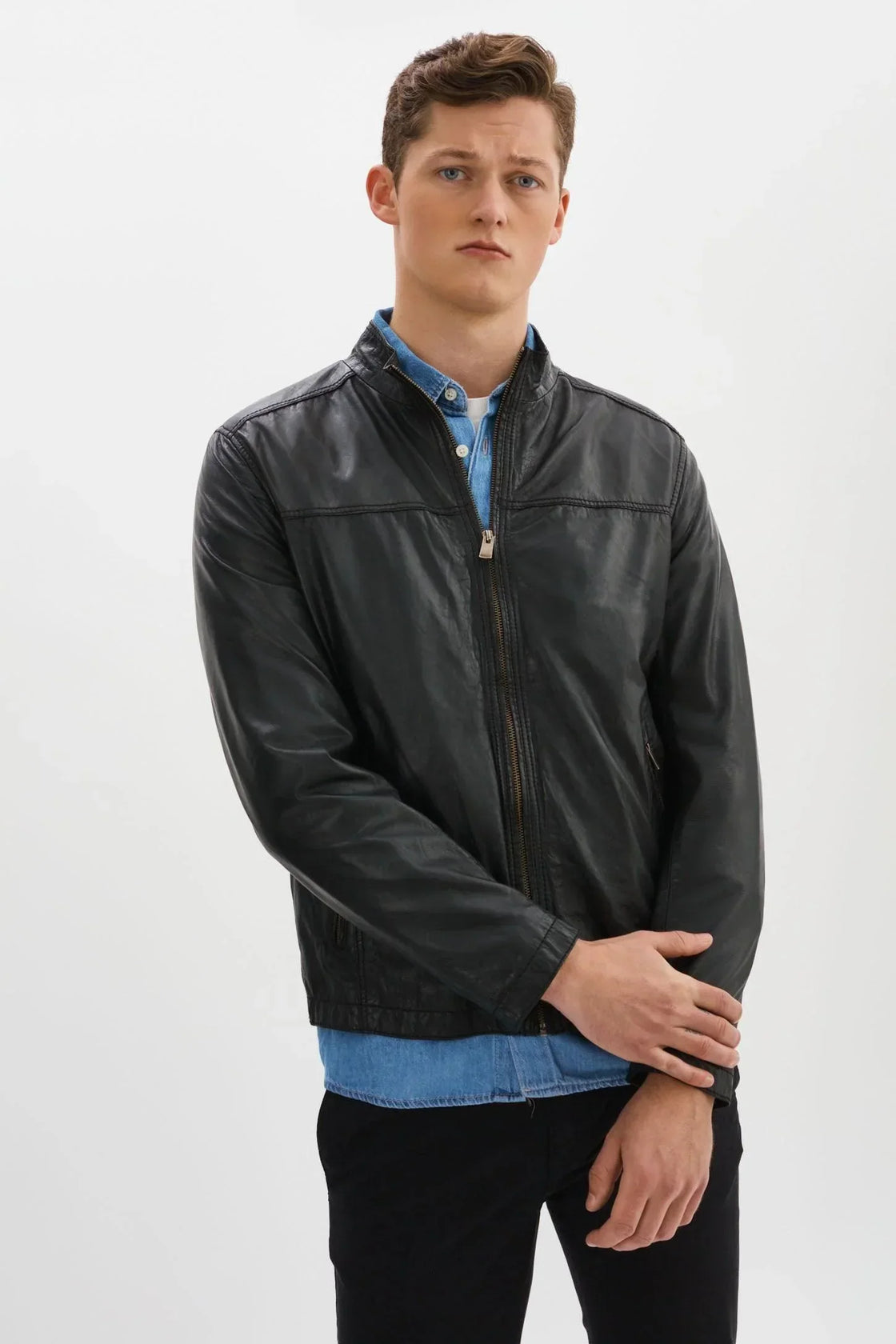 Regency - Lucio - Leather jacket – Le Capitaine D'a Bord
