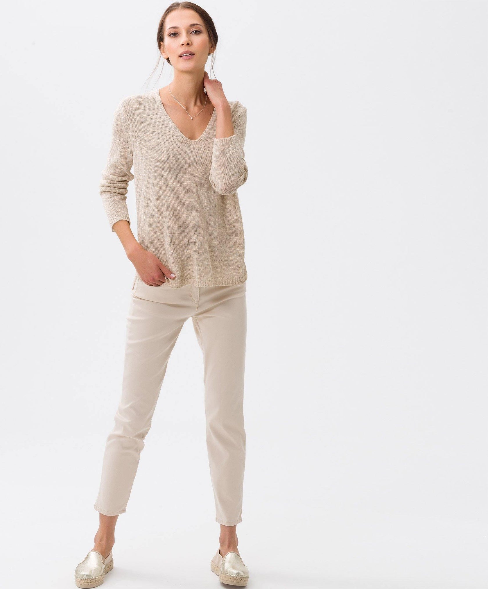 BRAX - Shakira Sun - Pantalon de coton Free to move – Le Capitaine D'a Bord