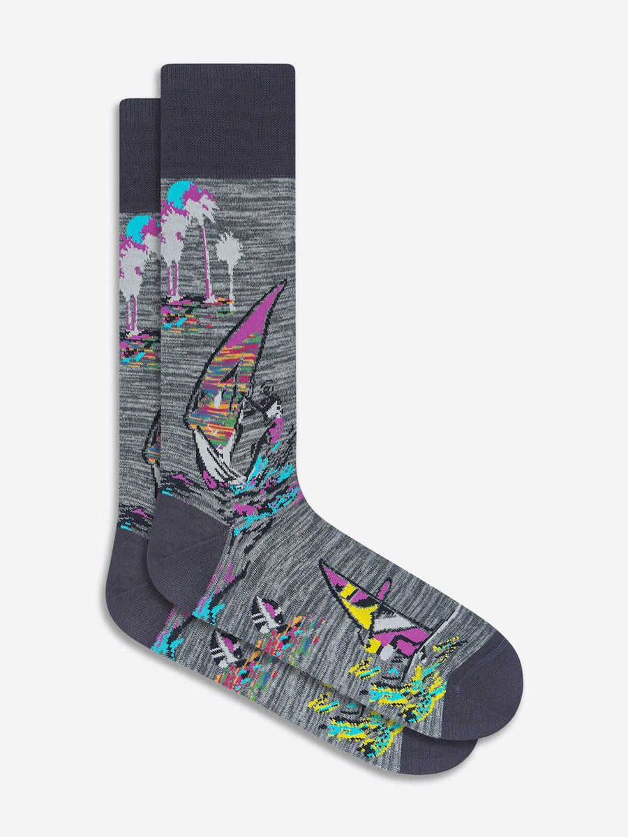 Bugatchi - Mercerized cotton windsurf socks – Le Capitaine D'a Bord