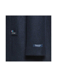 Dalmard Marine - Detroit - Women's Pea Coat with Gold Buttons - Navy ...