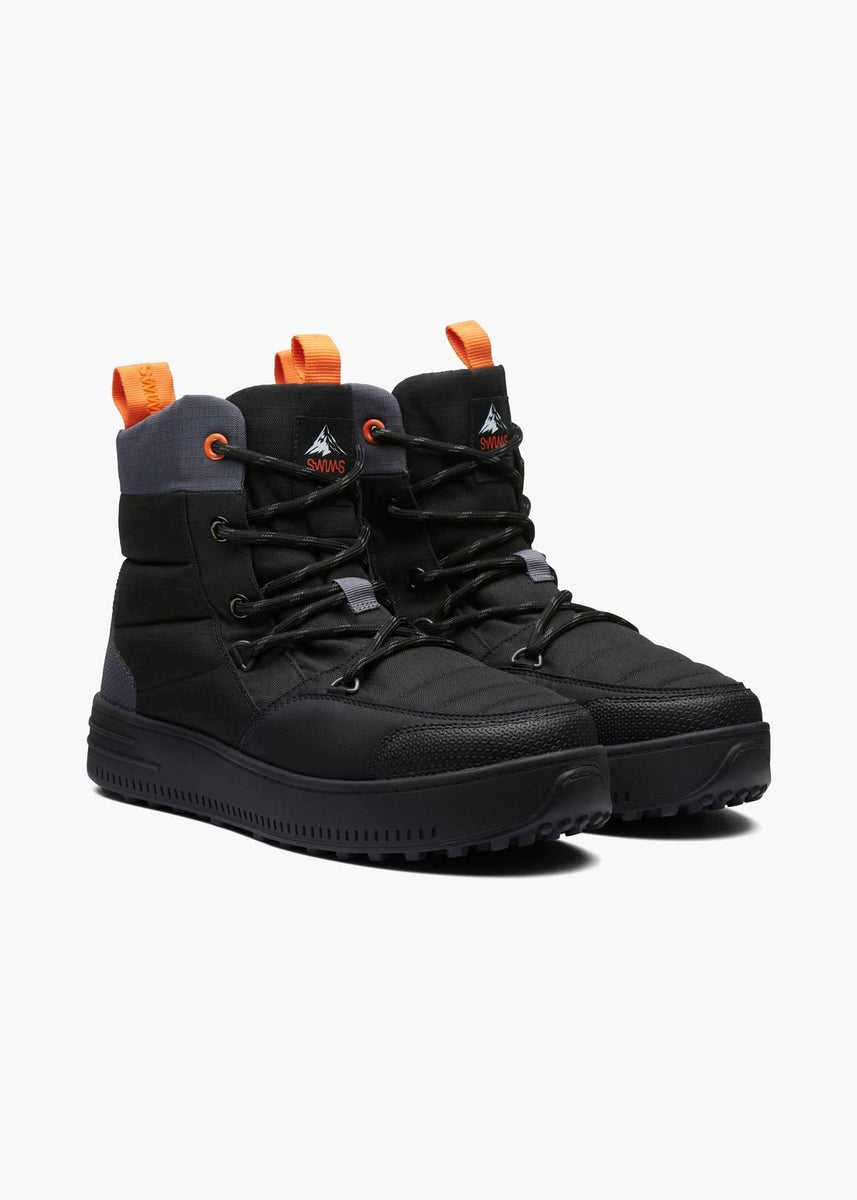 SWIMS - Snow Runner Mid - Black – Le Capitaine D'a Bord